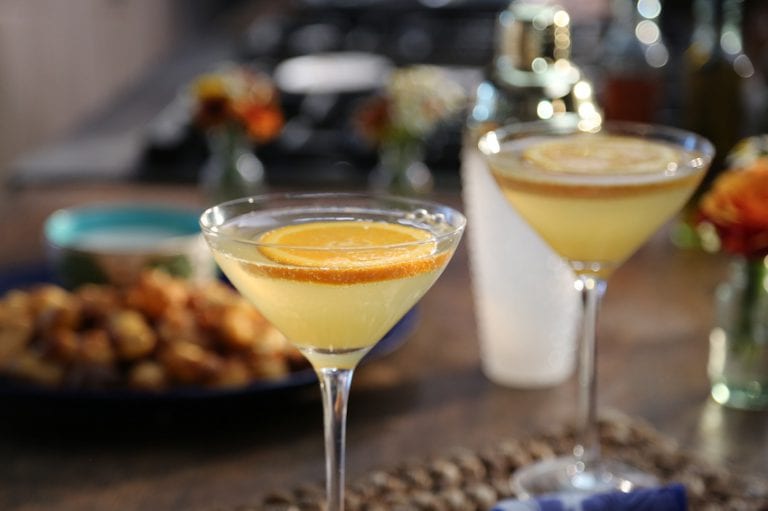 Aquavit Caraway Spritzer - Valerie Bertinelli